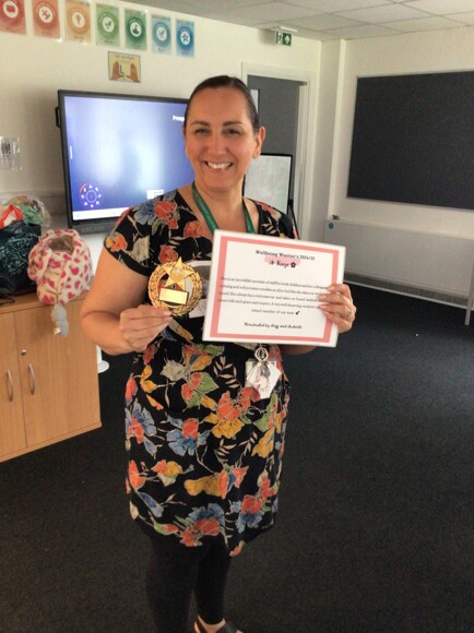 The Winner of the Wellbeing Warriors Award goes to... - Latest News ...